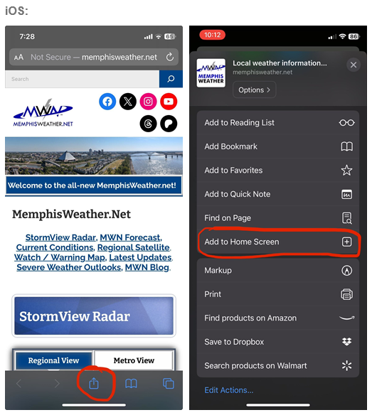 MWN legacy app retired – what you need to do – MemphisWeather.Net