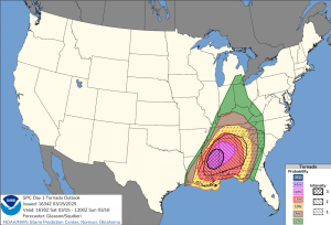 Storm Prediction Center convective outlooks to add intensity potential ...