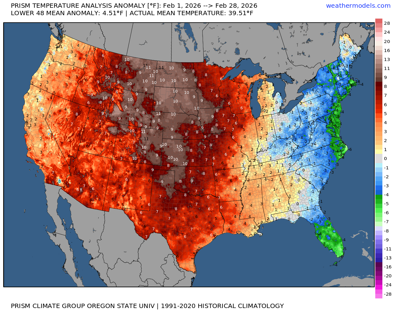 February 2026 Climate Report for Memphis, TN – MemphisWeather.Net